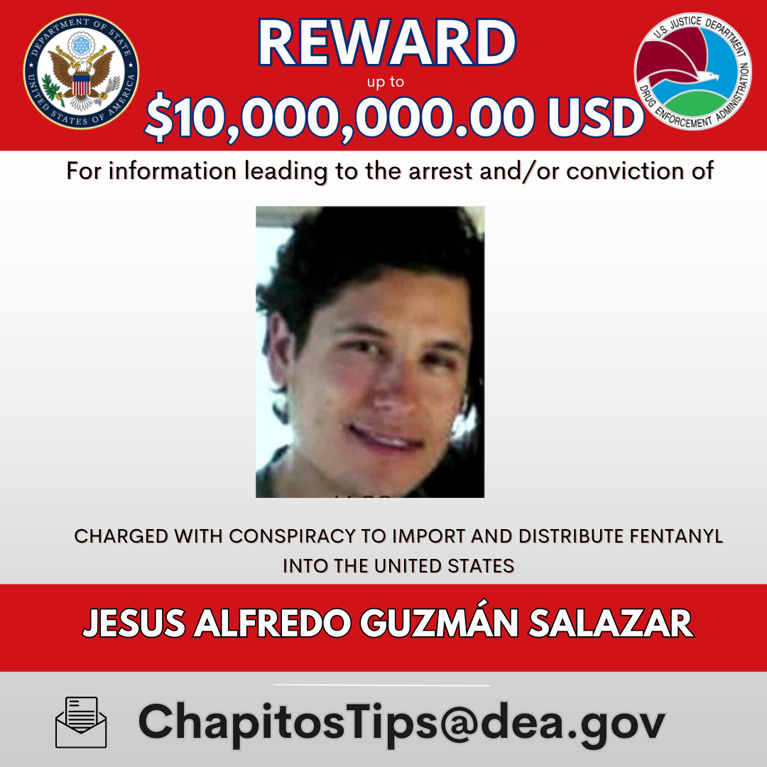 ICE ofrece 10 millones de dólares por información sobre Jesús Alfredo ...